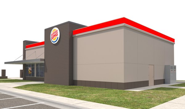 3D exterior restaurant site model - TurboSquid 1250571