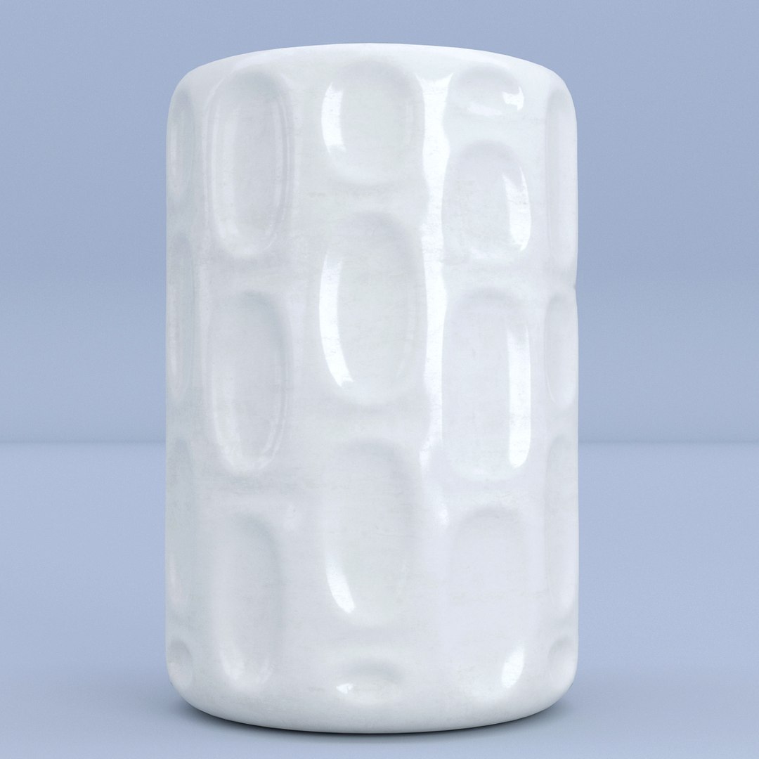 Ceramic white 3D model - TurboSquid 1447430