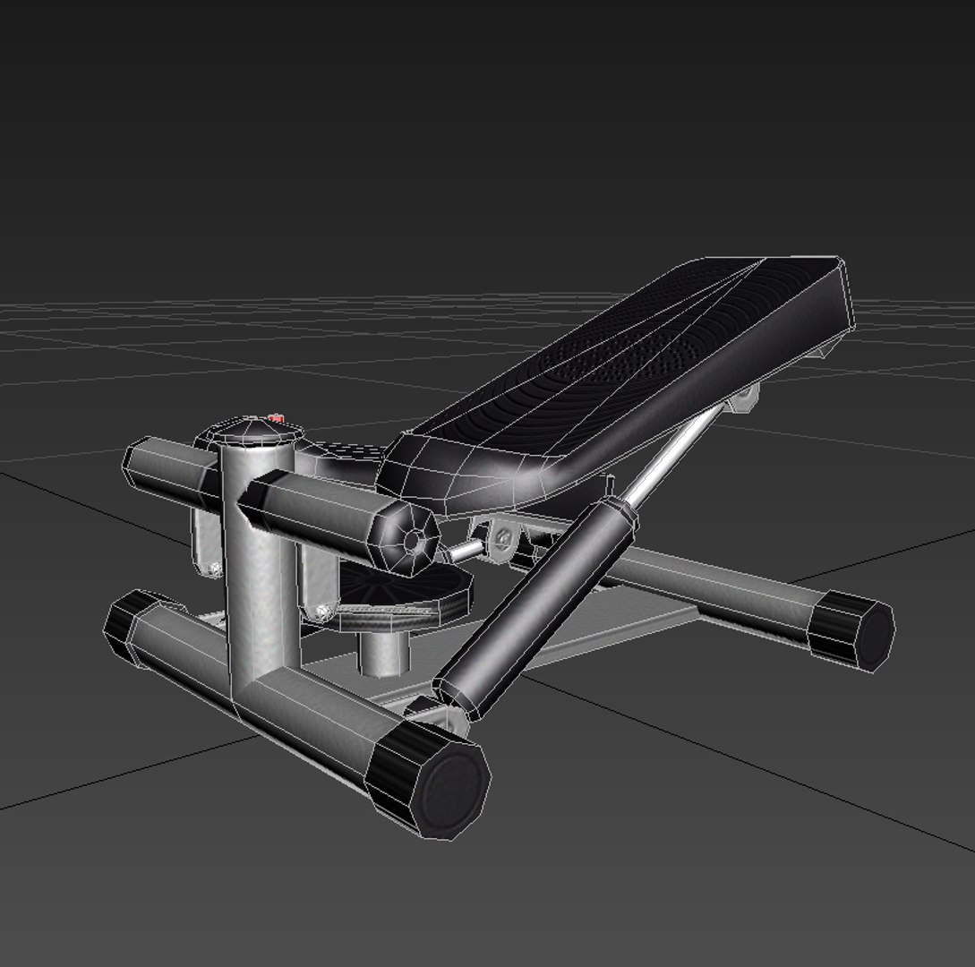 Athletic Stepper 3d Model