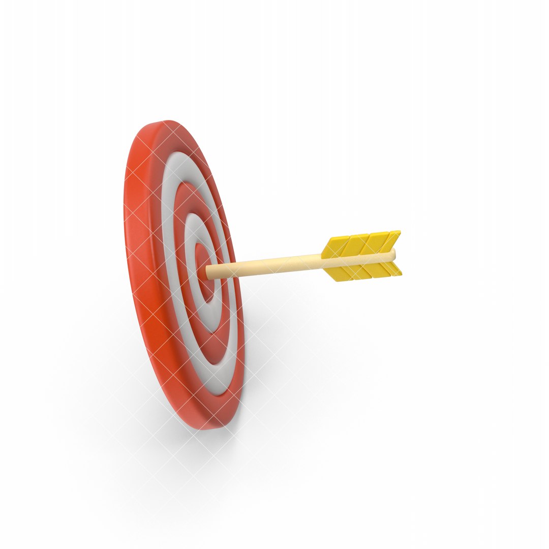 Arrow Target 3D Model - TurboSquid 2302966