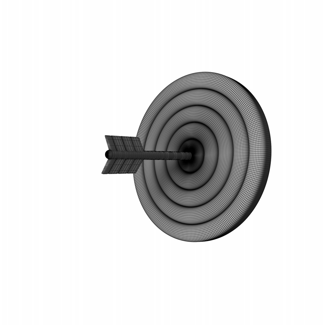 Arrow Target 3D Model - TurboSquid 2302966