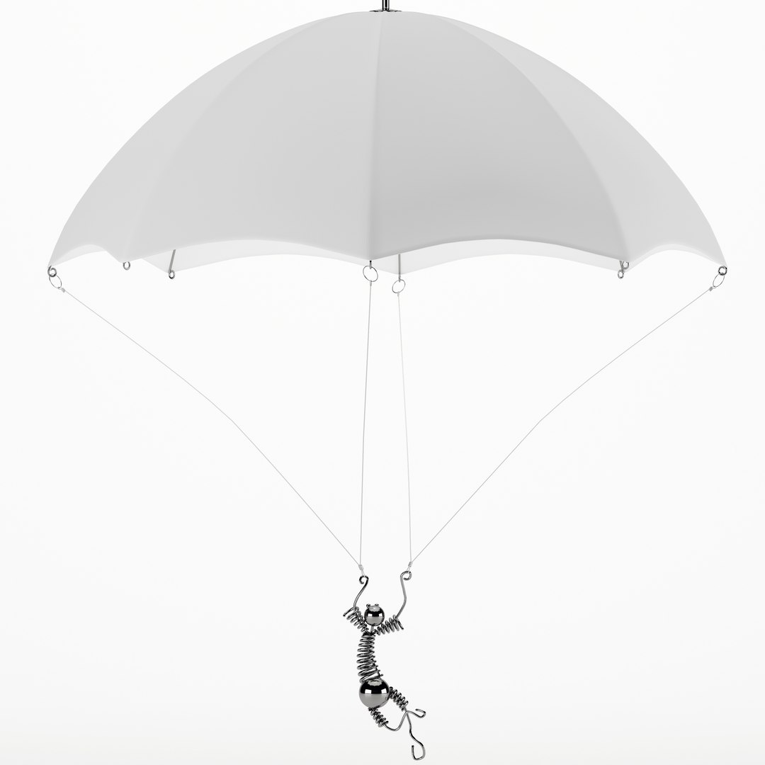 Lamp Parachute 3D Model - TurboSquid 1655018