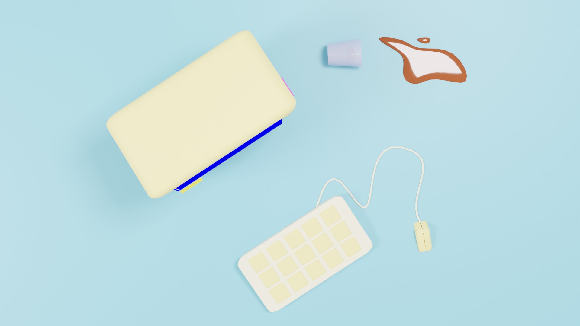 Cartoon Computer 3d Model Low Poly 3D Model - TurboSquid 1985488