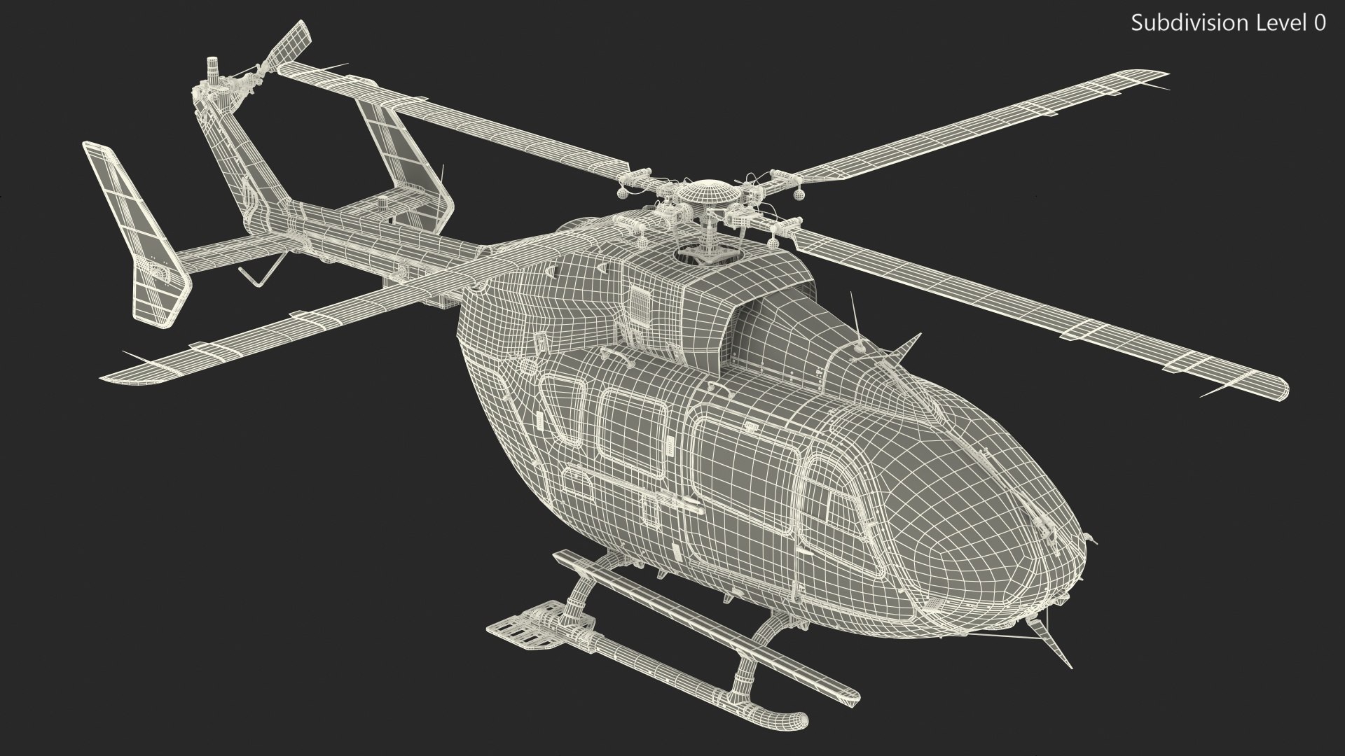 3D Medical Helicopter - TurboSquid 1597419