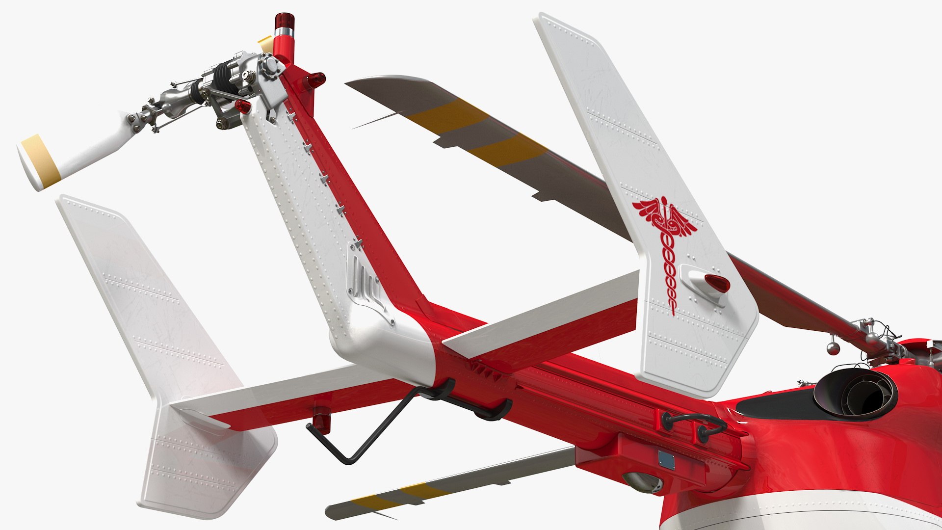 3D Medical Helicopter - TurboSquid 1597419