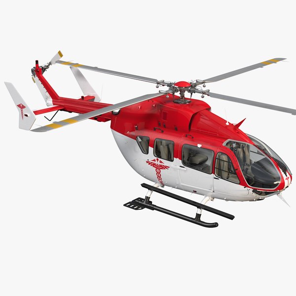 Bell 412 medical helicopter 3D model - TurboSquid 1195928