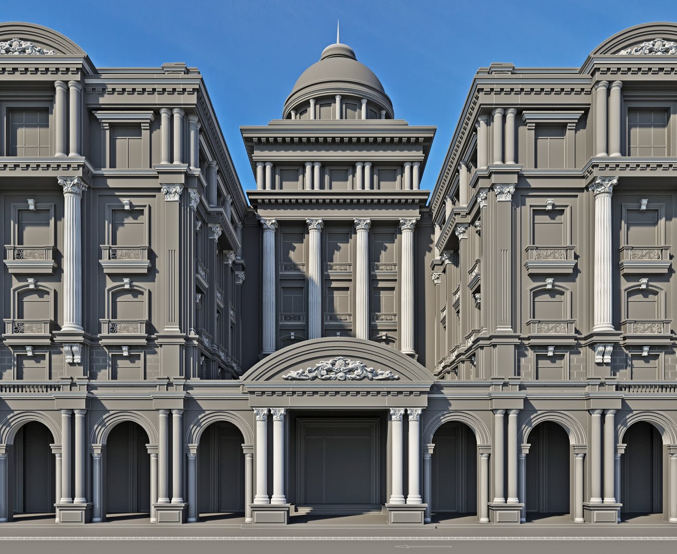 3D Building Model - TurboSquid 1318633
