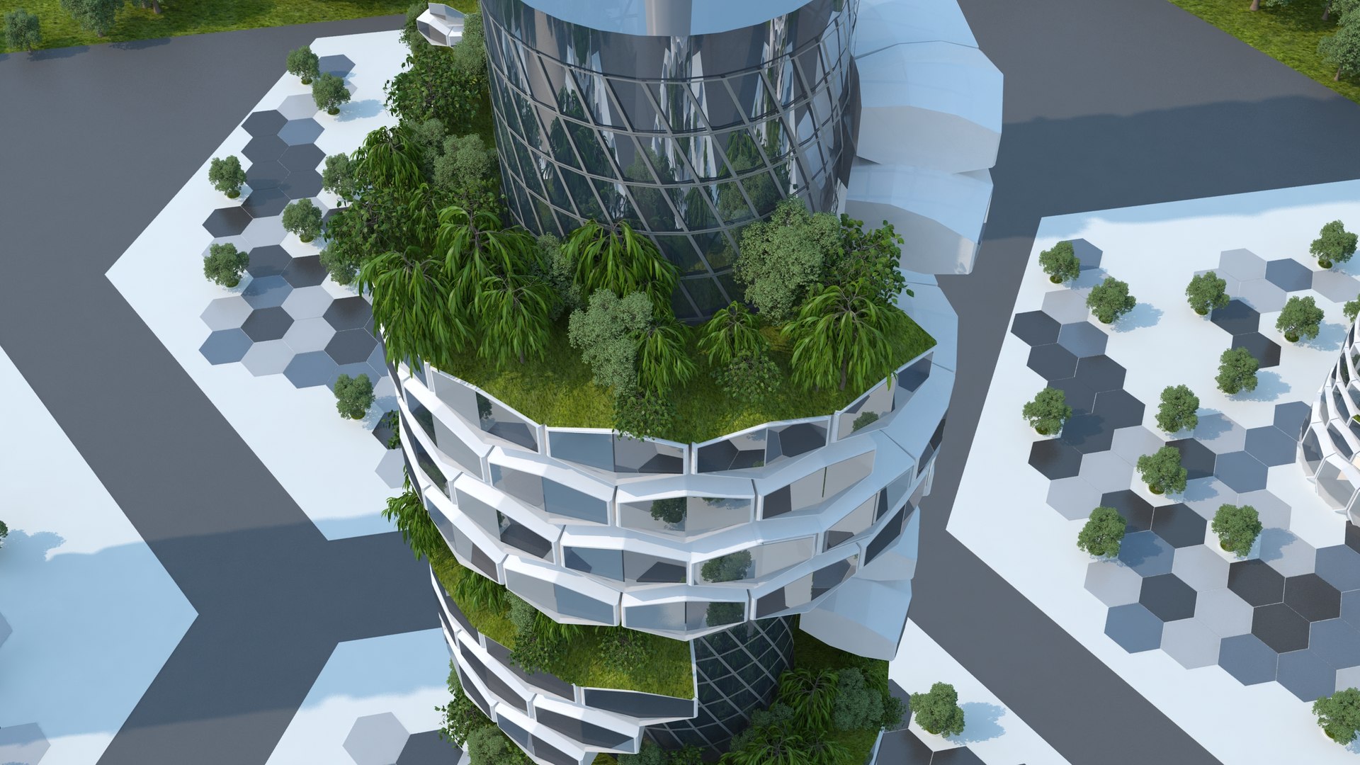 Future City Model - TurboSquid 1528252