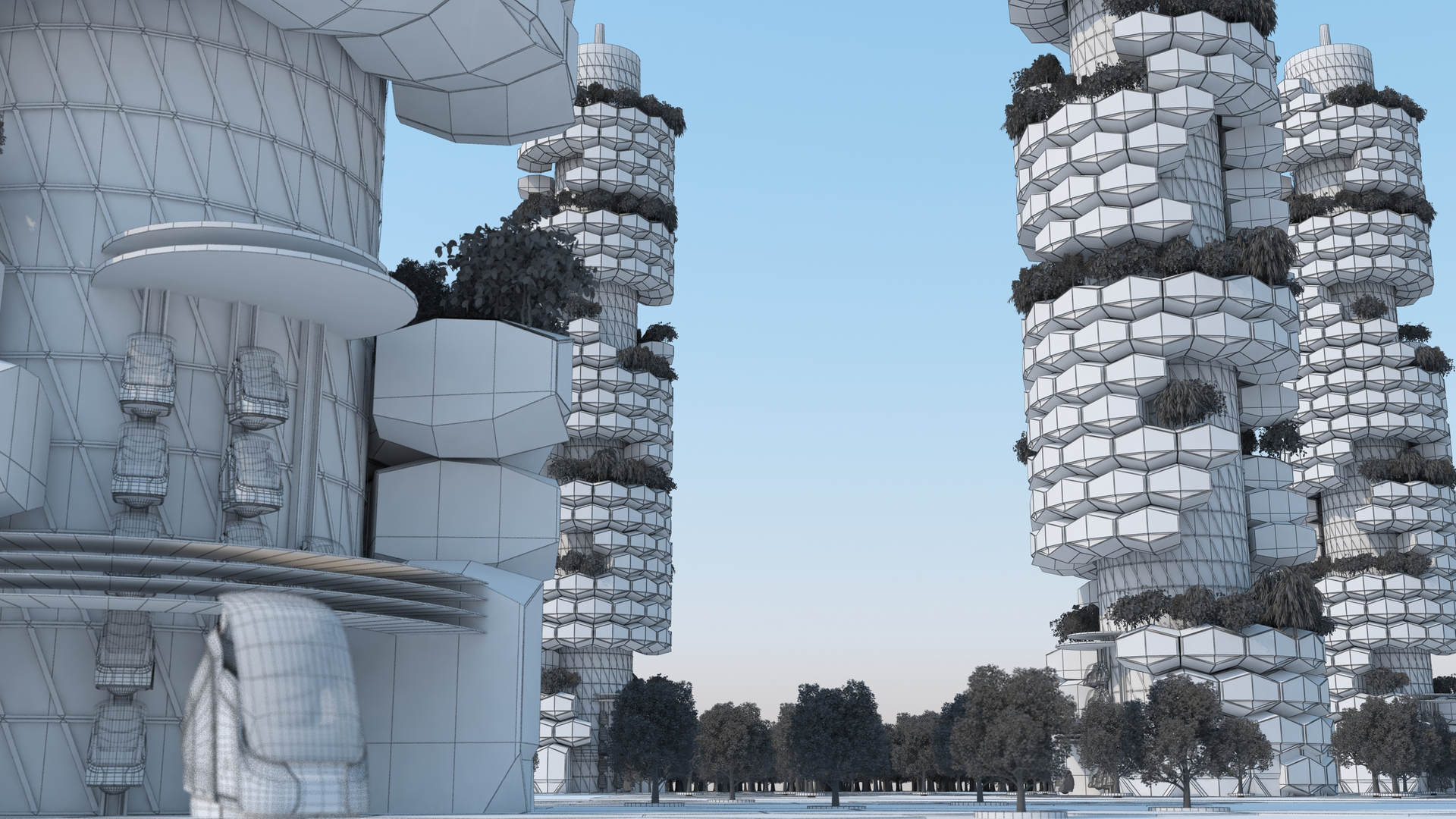 Future city model - TurboSquid 1528252