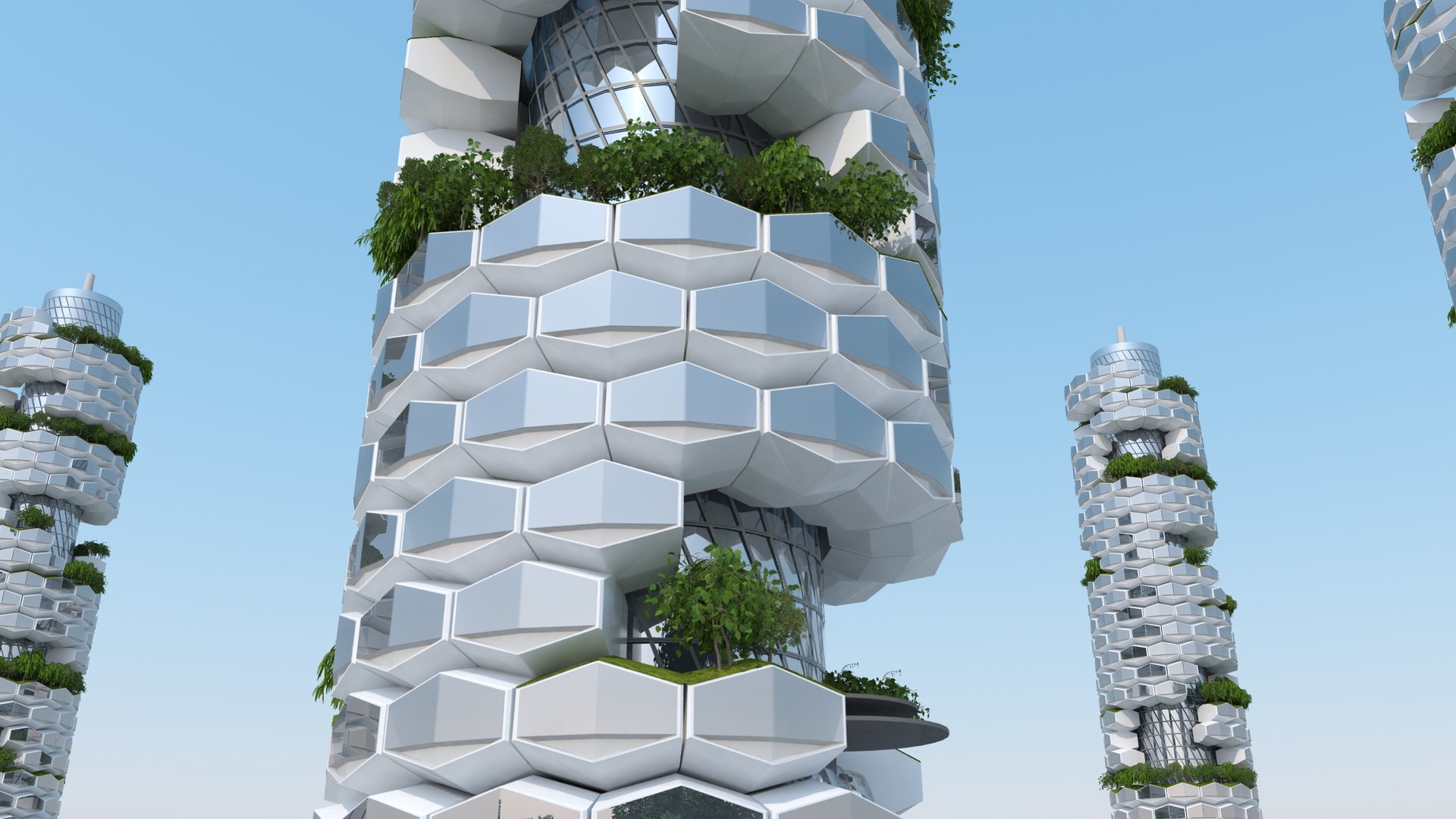 Future City Model - TurboSquid 1528252