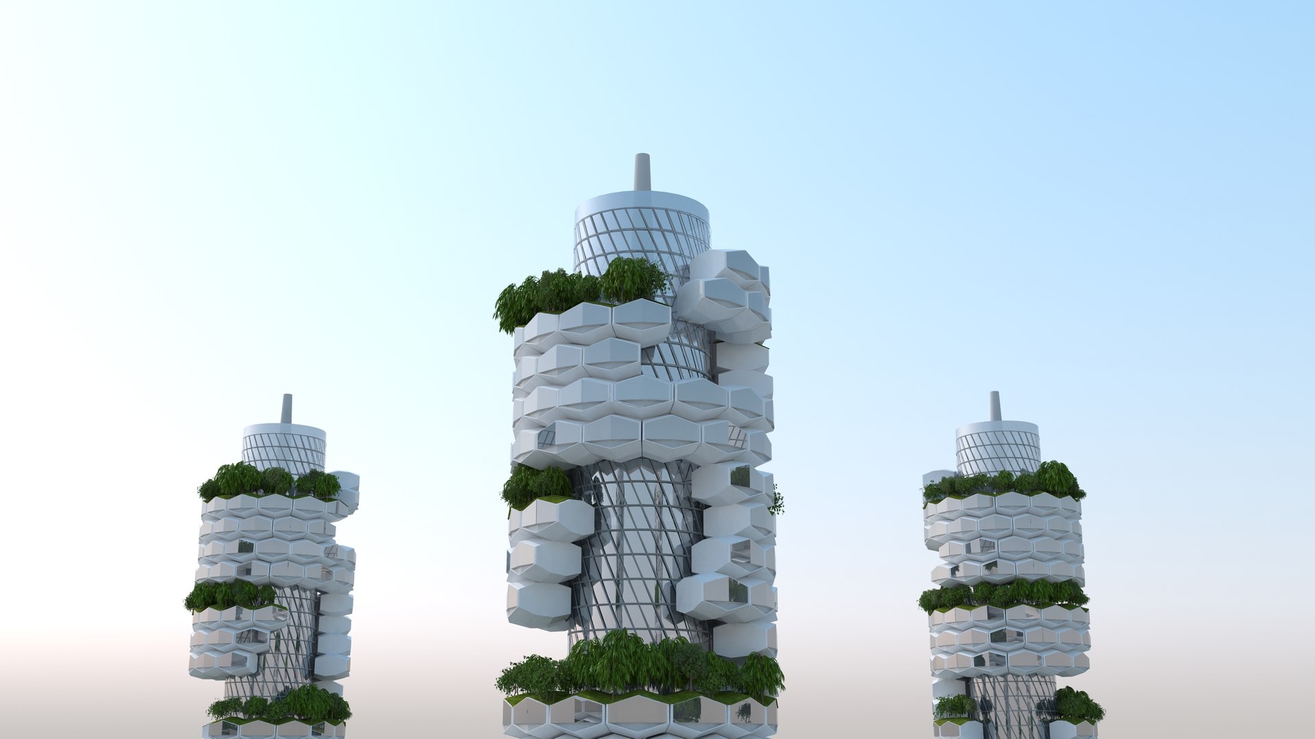 Future City Model - TurboSquid 1528252