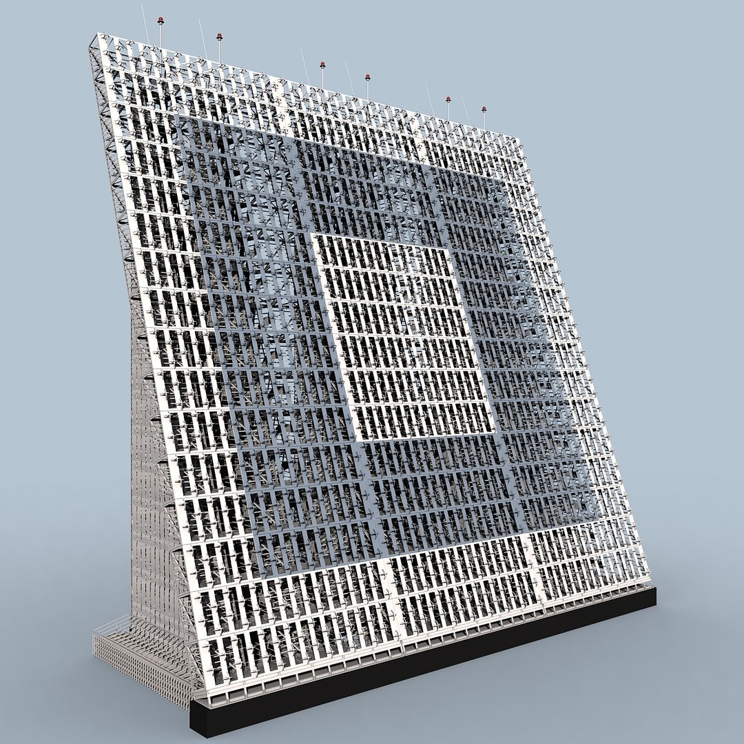 Voronezh-m Russian Vhf 3D Model - TurboSquid 1257617