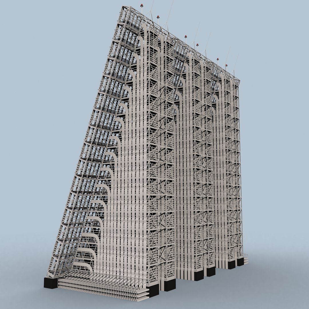 Voronezh-m Russian Vhf 3D Model - TurboSquid 1257617