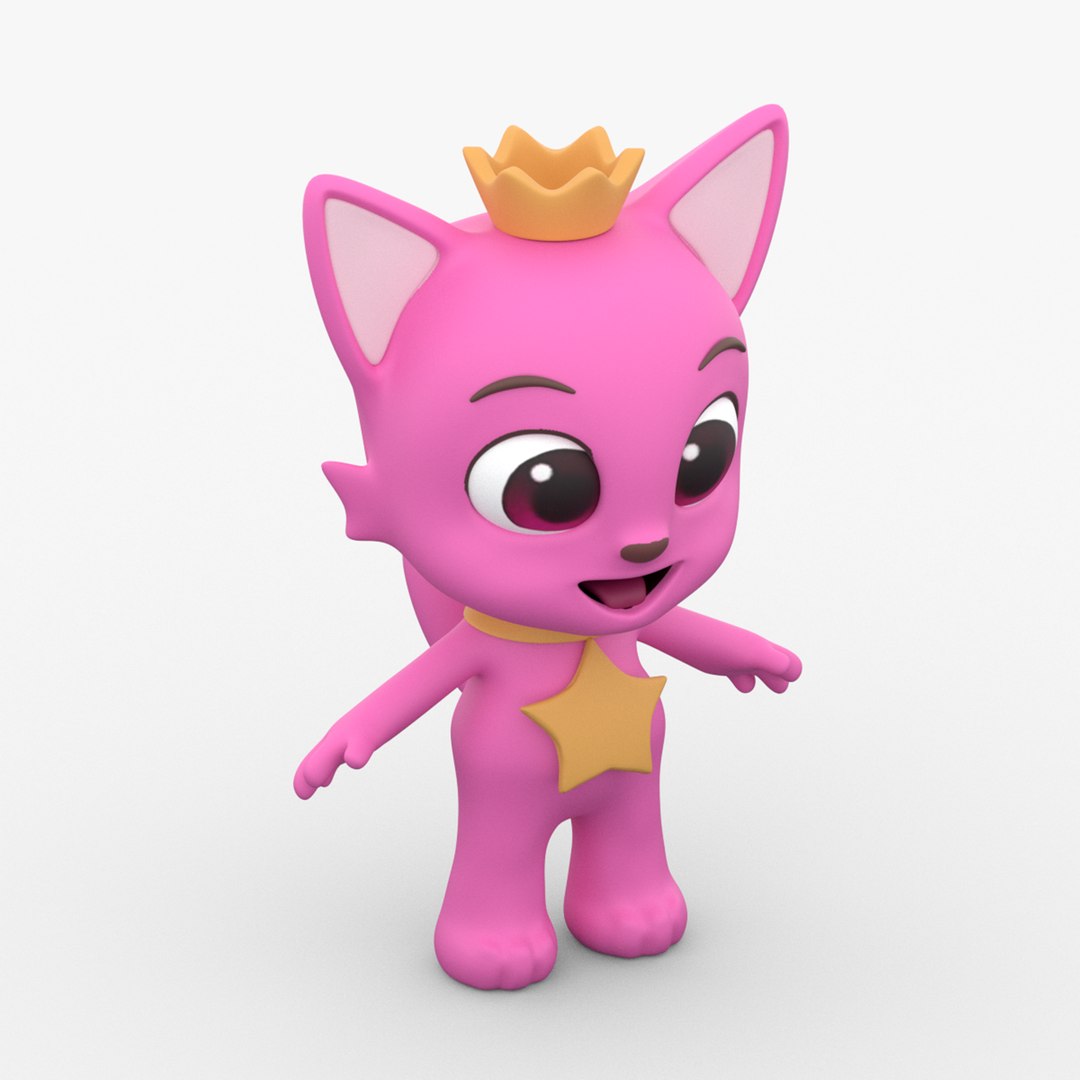 3D Pinkfong - TurboSquid 1860032