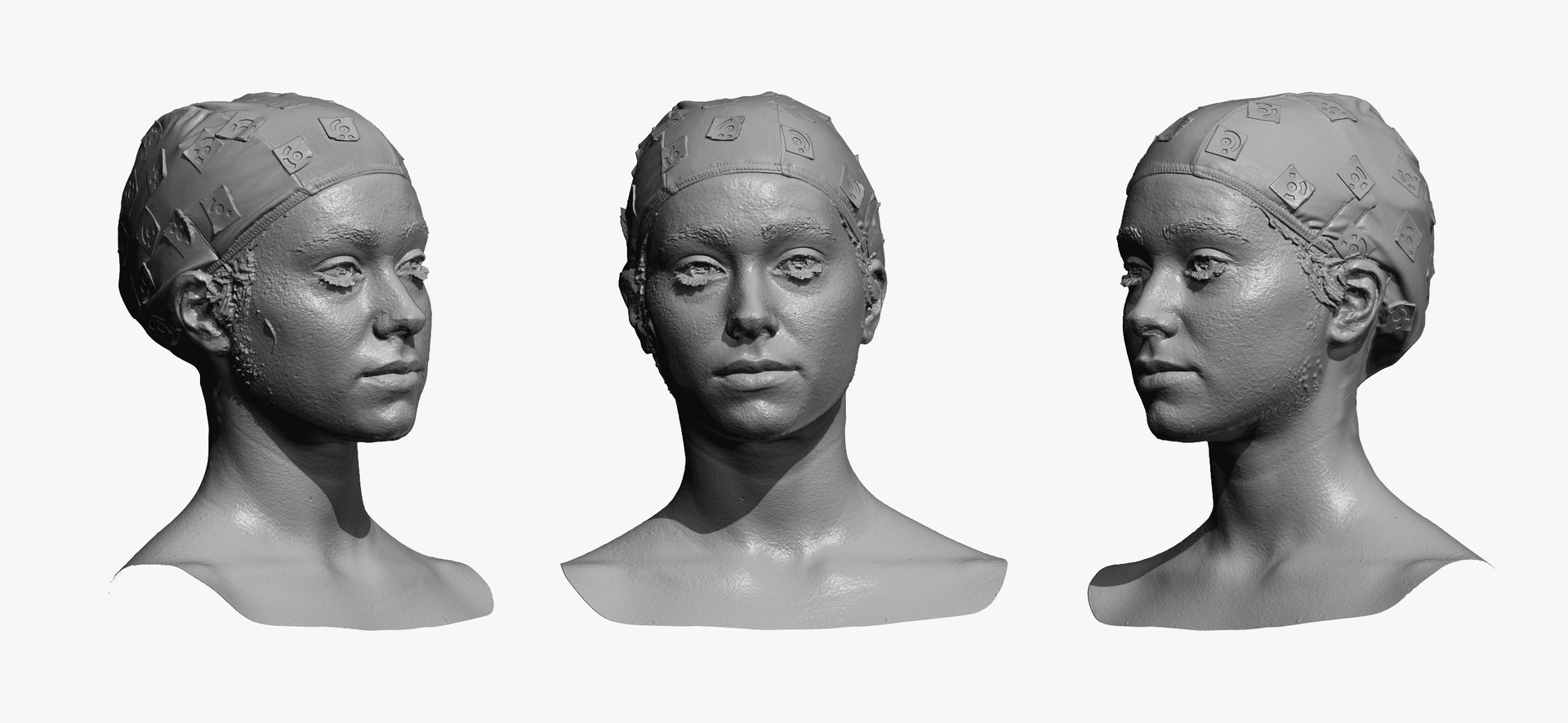 3D head human scan - TurboSquid 1683673