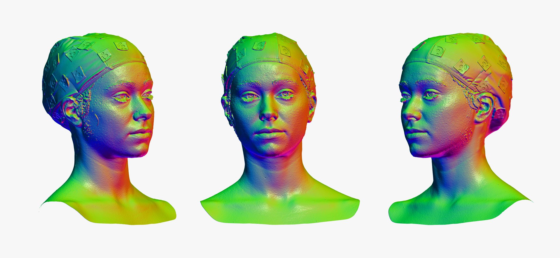 3D head human scan - TurboSquid 1683673