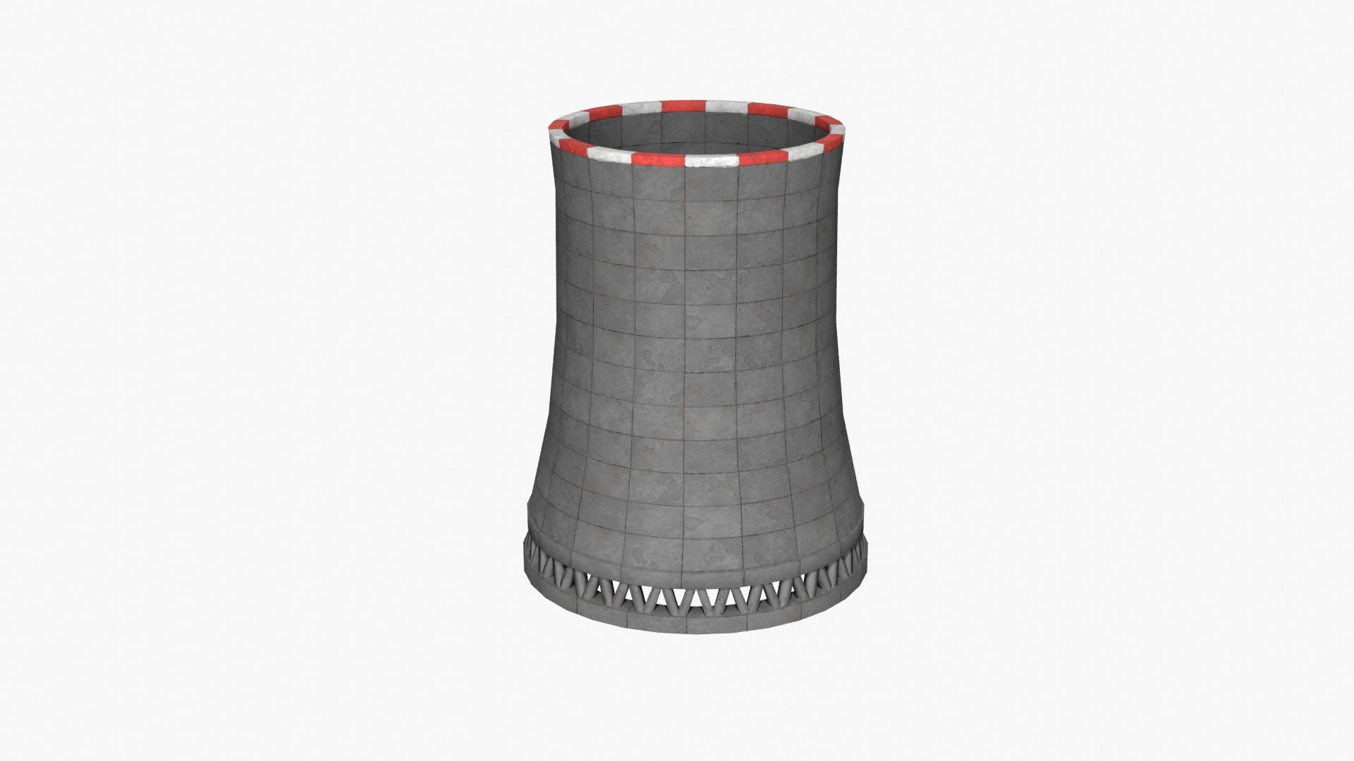 Nuclear Cooling Tower Model - TurboSquid 2284717