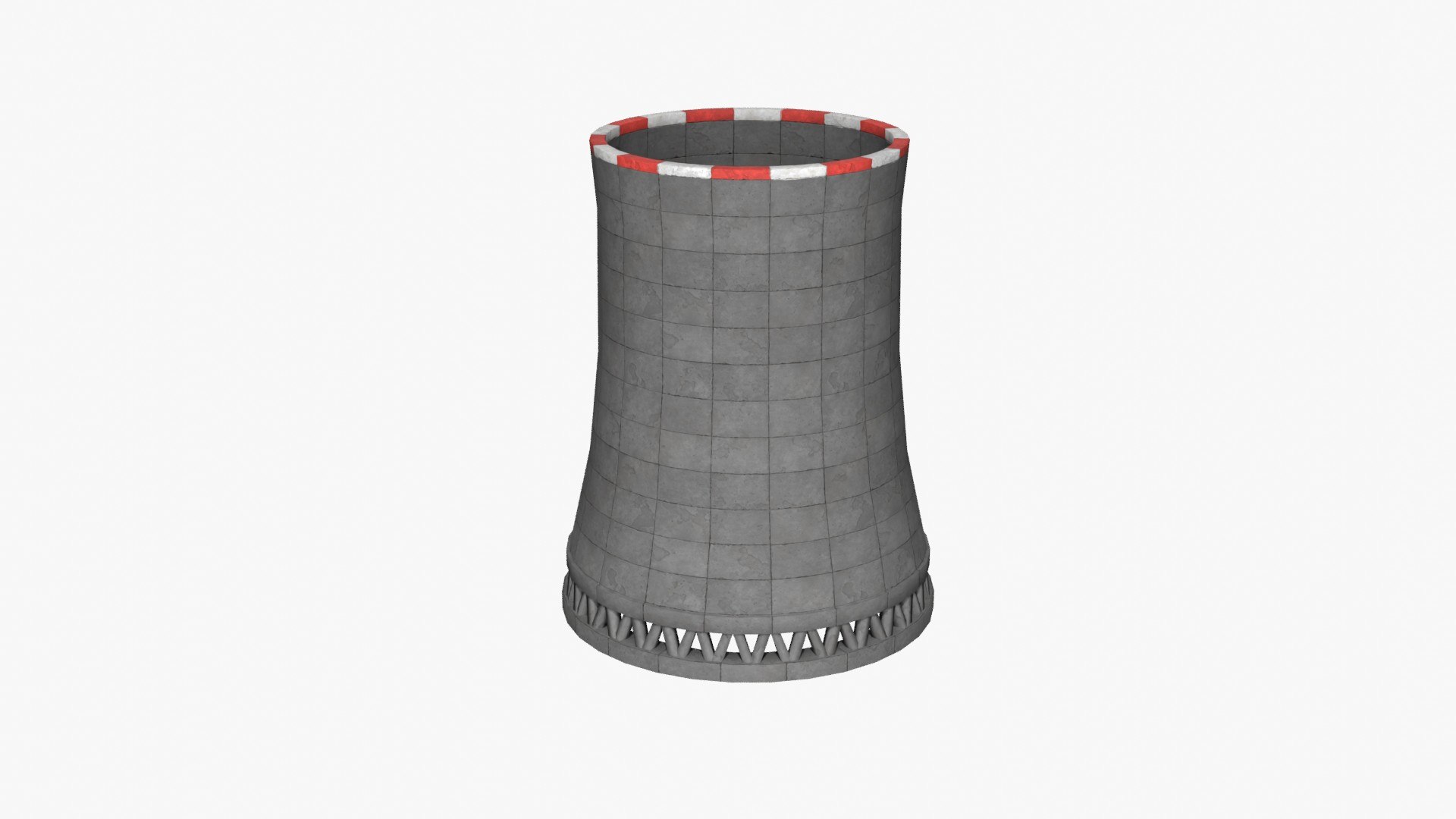 Nuclear Cooling Tower Model - TurboSquid 2284717
