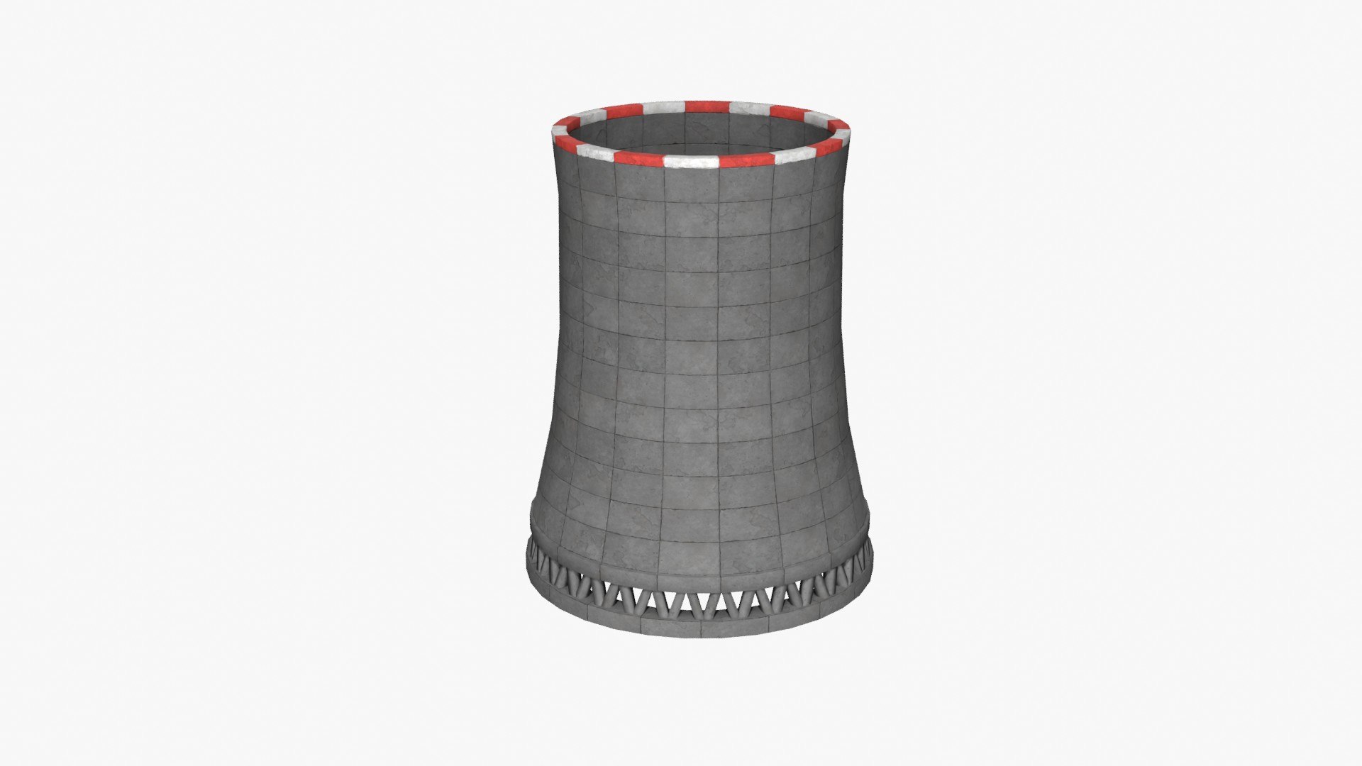 Nuclear Cooling Tower Model - TurboSquid 2284717