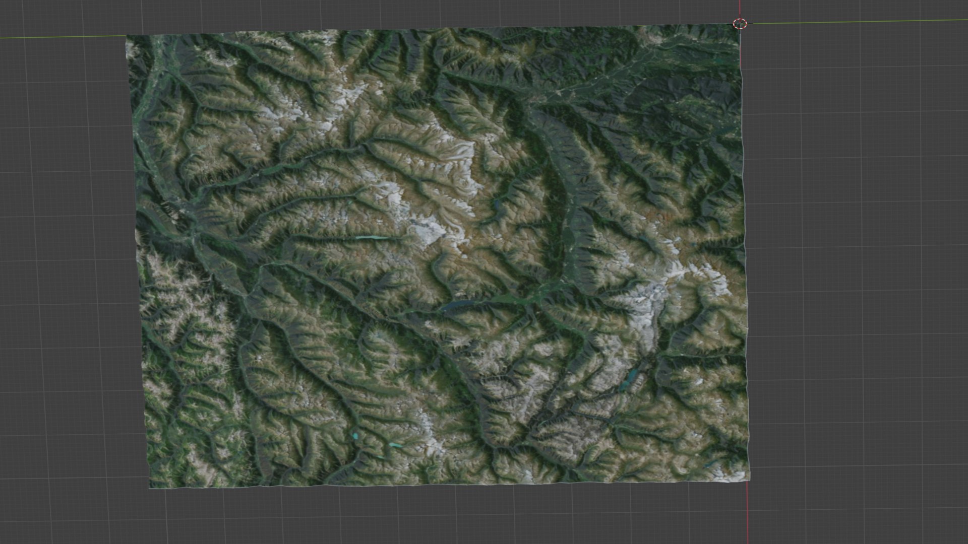 Alp Terrain 25 3D Model - TurboSquid 2208883