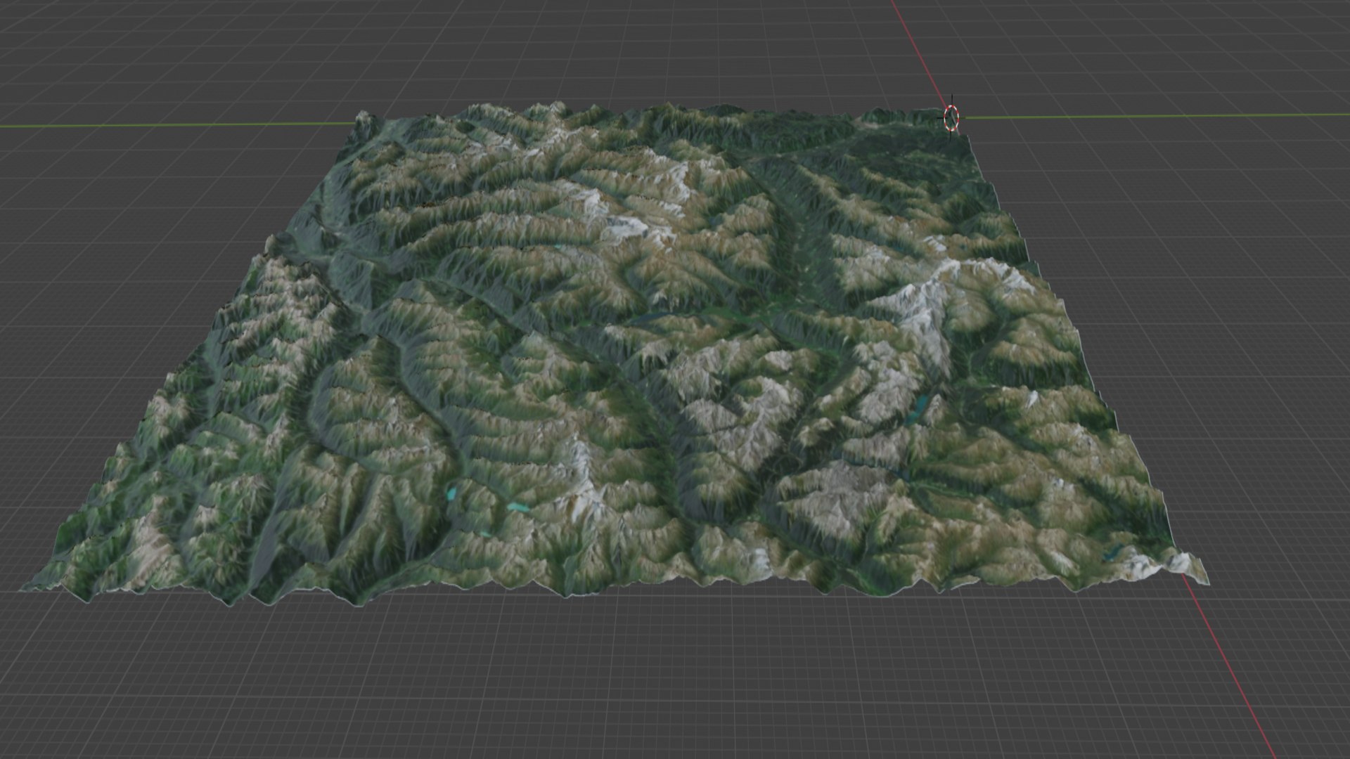 Alp Terrain 25 3D Model - TurboSquid 2208883