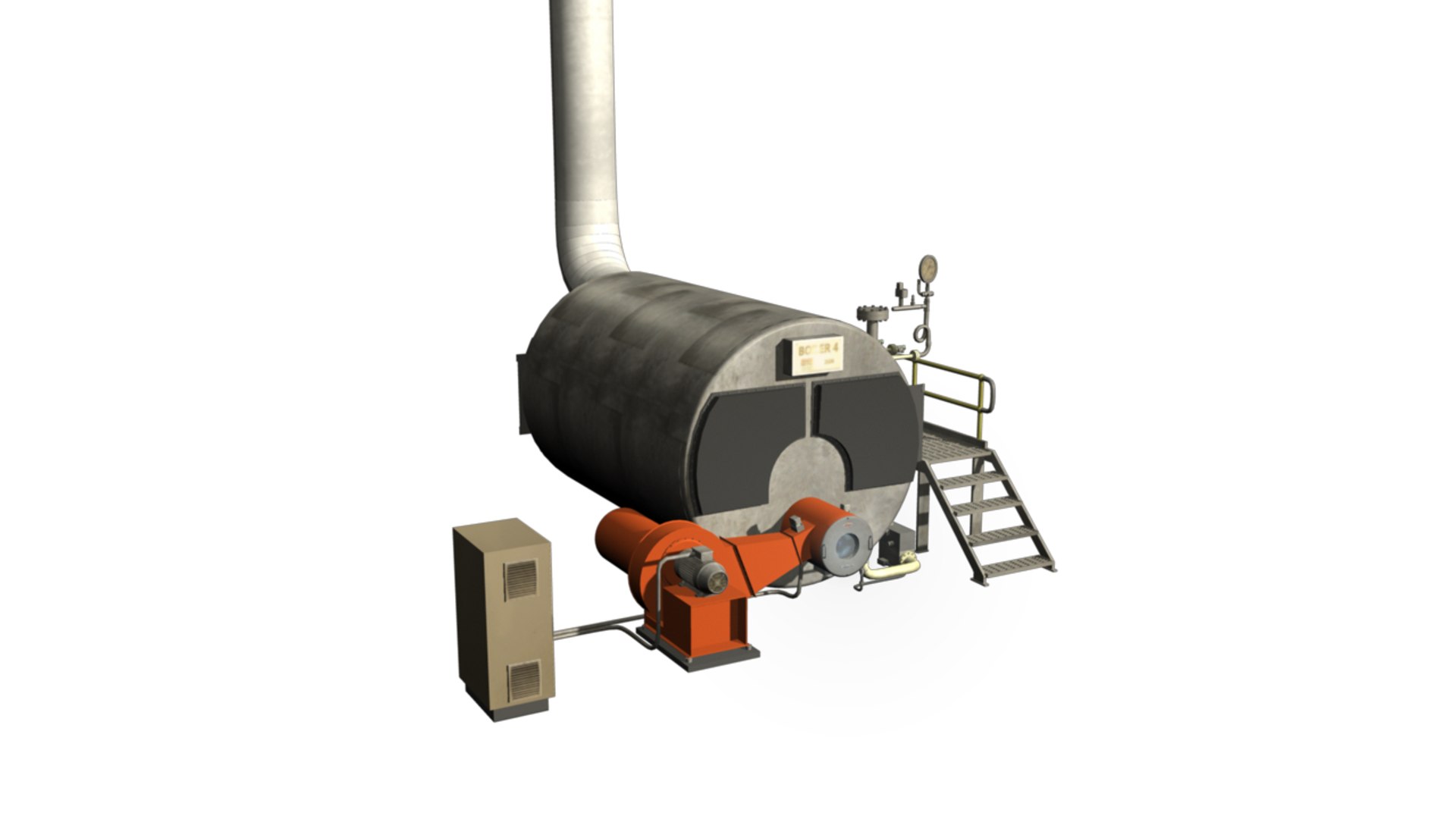 3D Boiler - TurboSquid 1207715