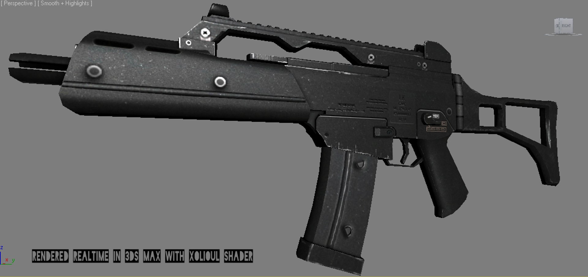 G36c Assault Rifle Obj