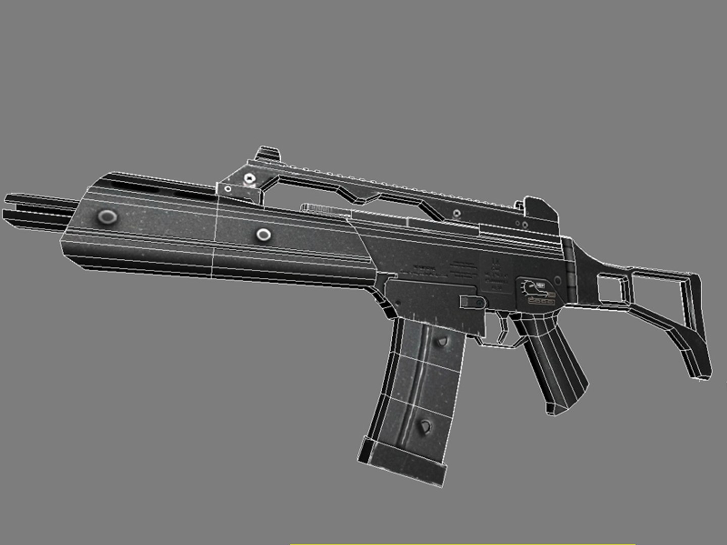 G36c Assault Rifle Obj