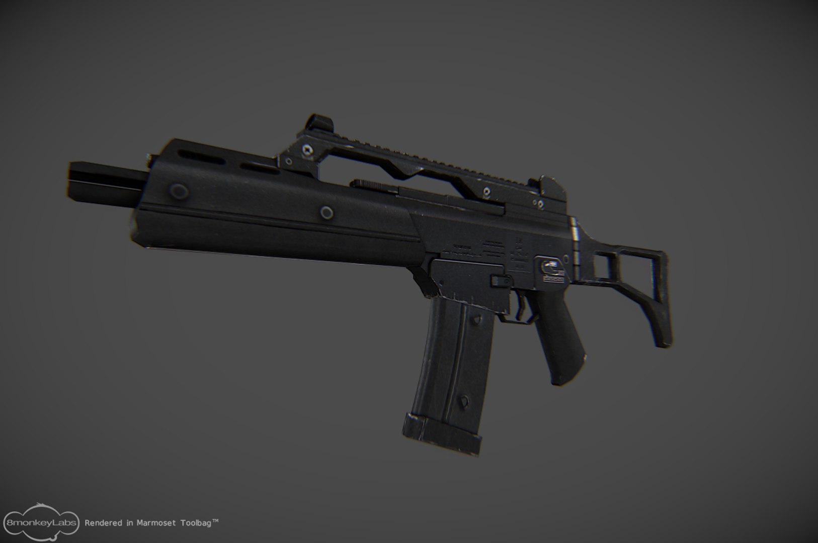 G36c Assault Rifle Obj