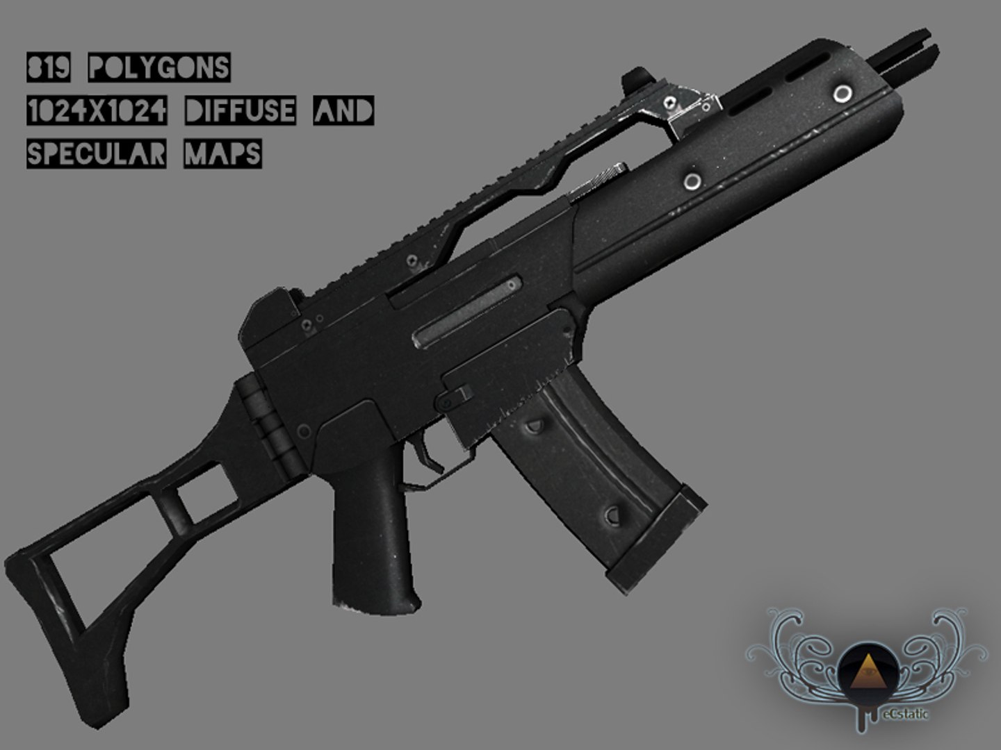G36c Assault Rifle Obj