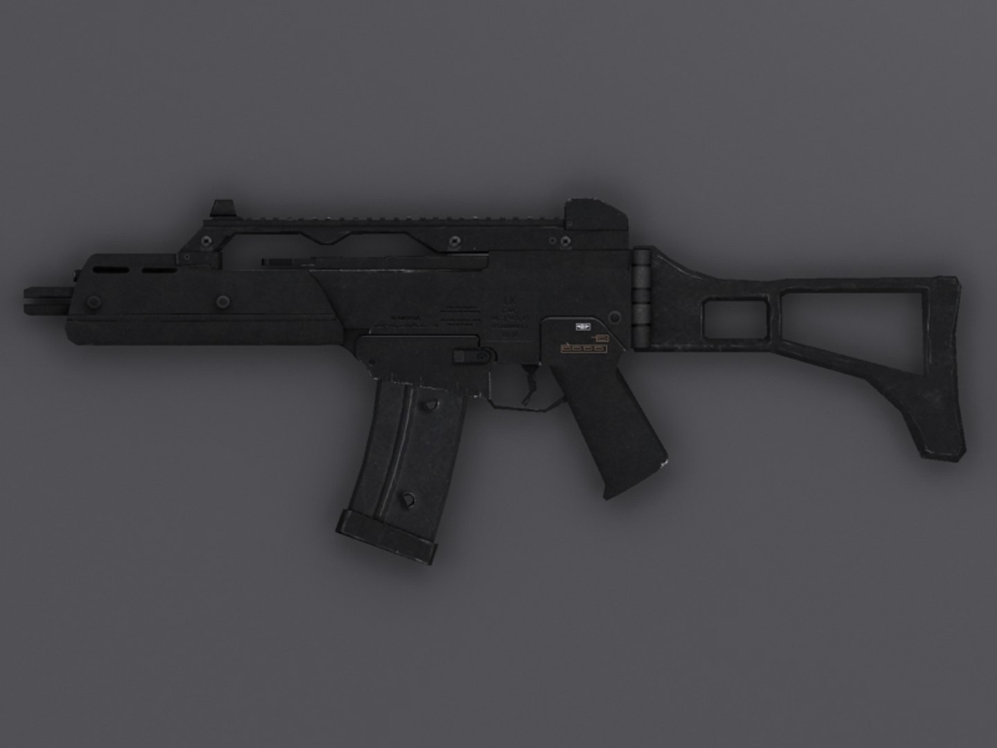 G36c Assault Rifle Obj
