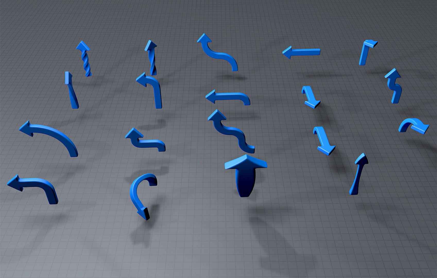Arrow Symbols Model - TurboSquid 1176752