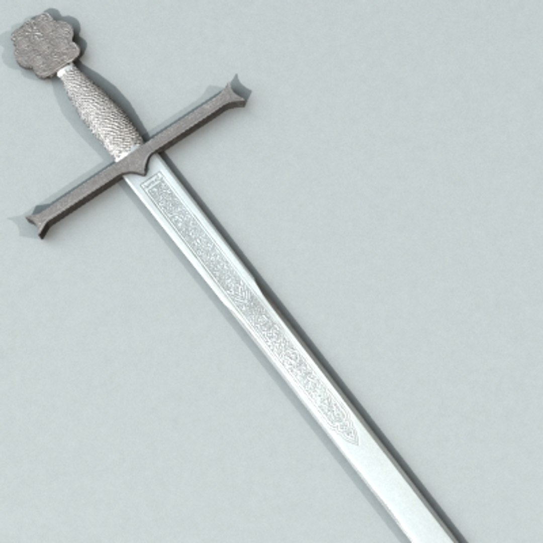 3d model sword