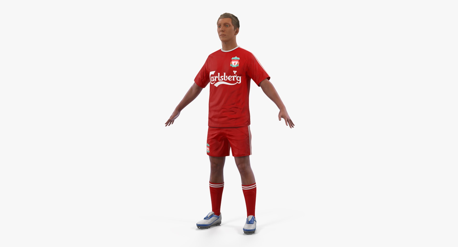 3D model soccer football player liverpool - TurboSquid 1312696