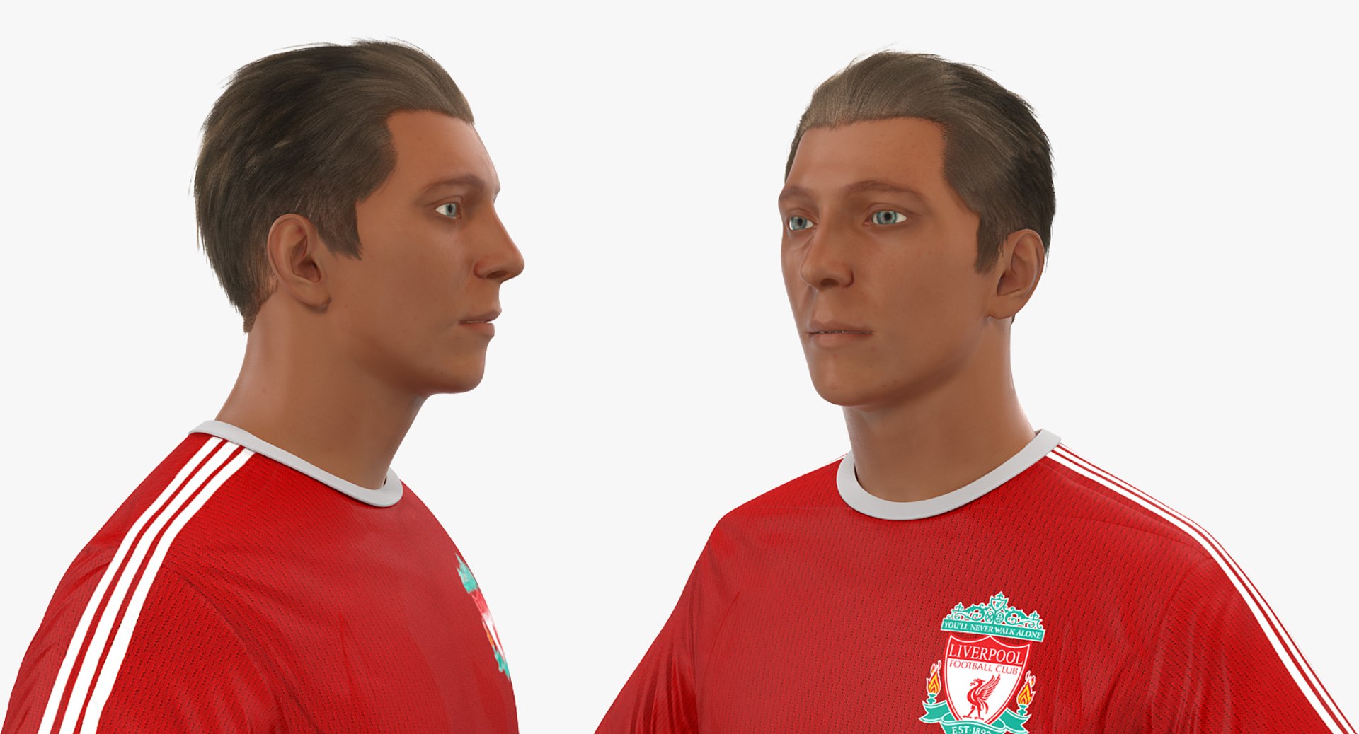 3D model soccer football player liverpool - TurboSquid 1312696