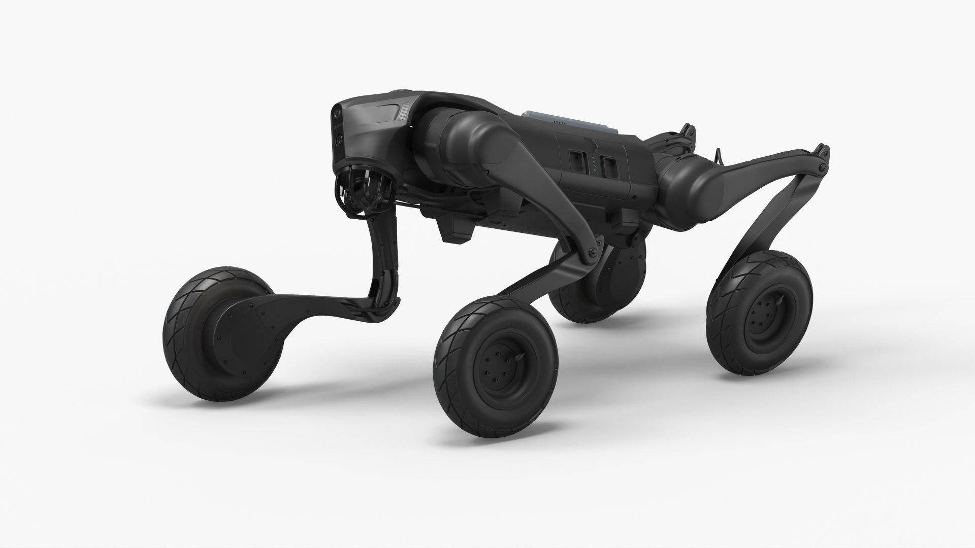 3D Model Autonomous Patrol Robot Dog Black Rigged - TurboSquid 2491810