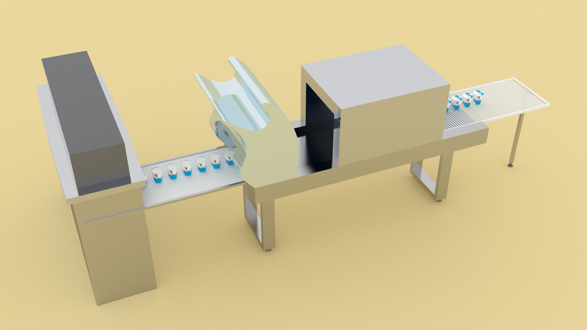 Isometric Liquid Filling And Cap Sealing Machine - Dairy Ayran Packing ...