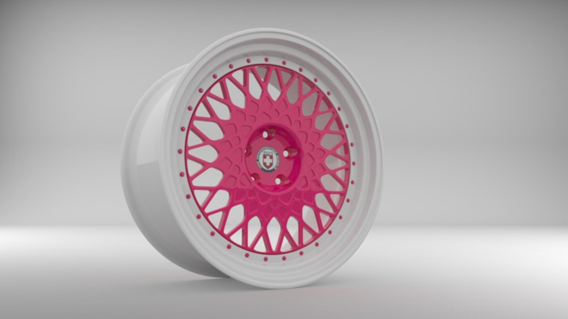 Wheel Blender 3d Model