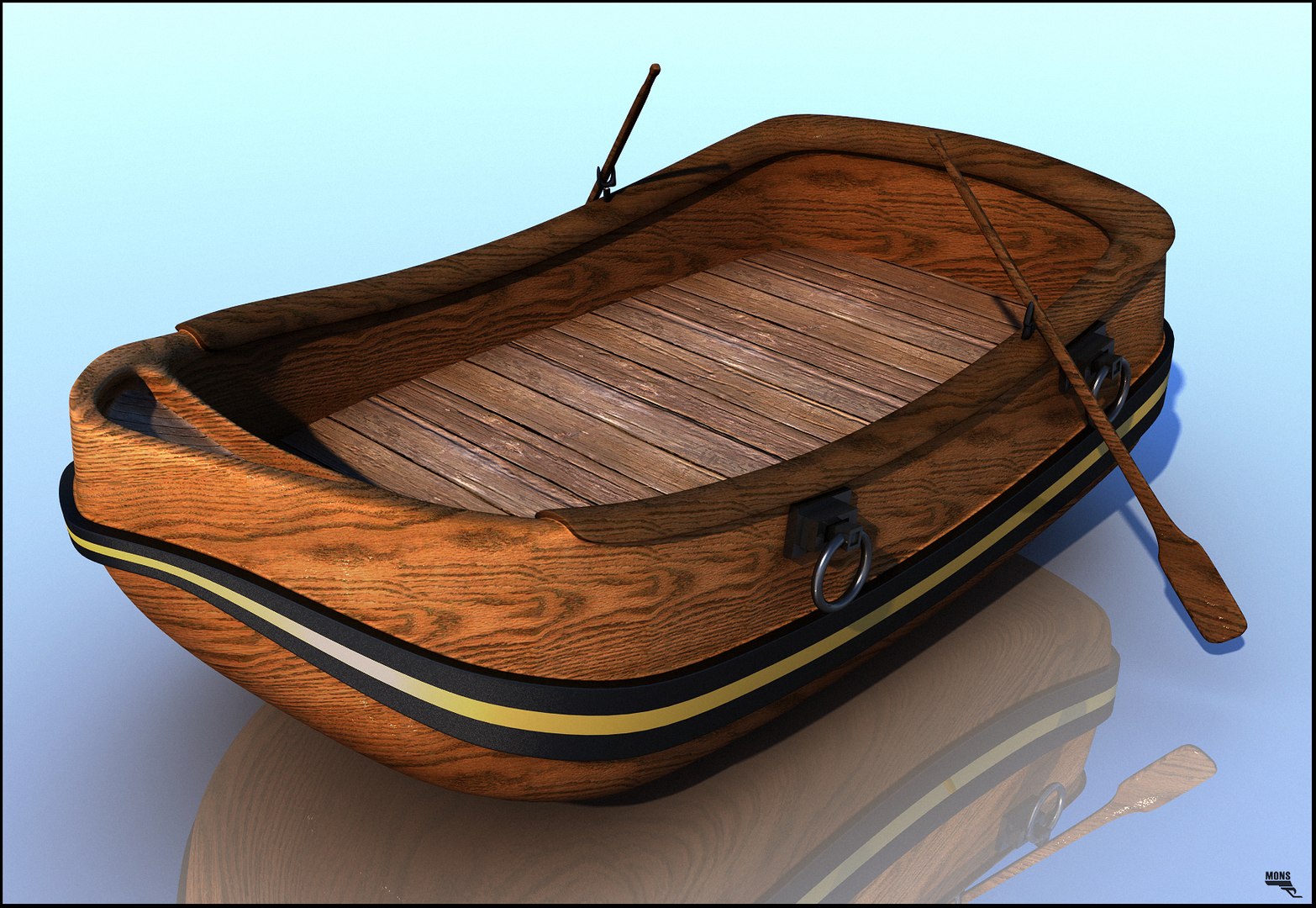Boat Canoe Cartoon Max