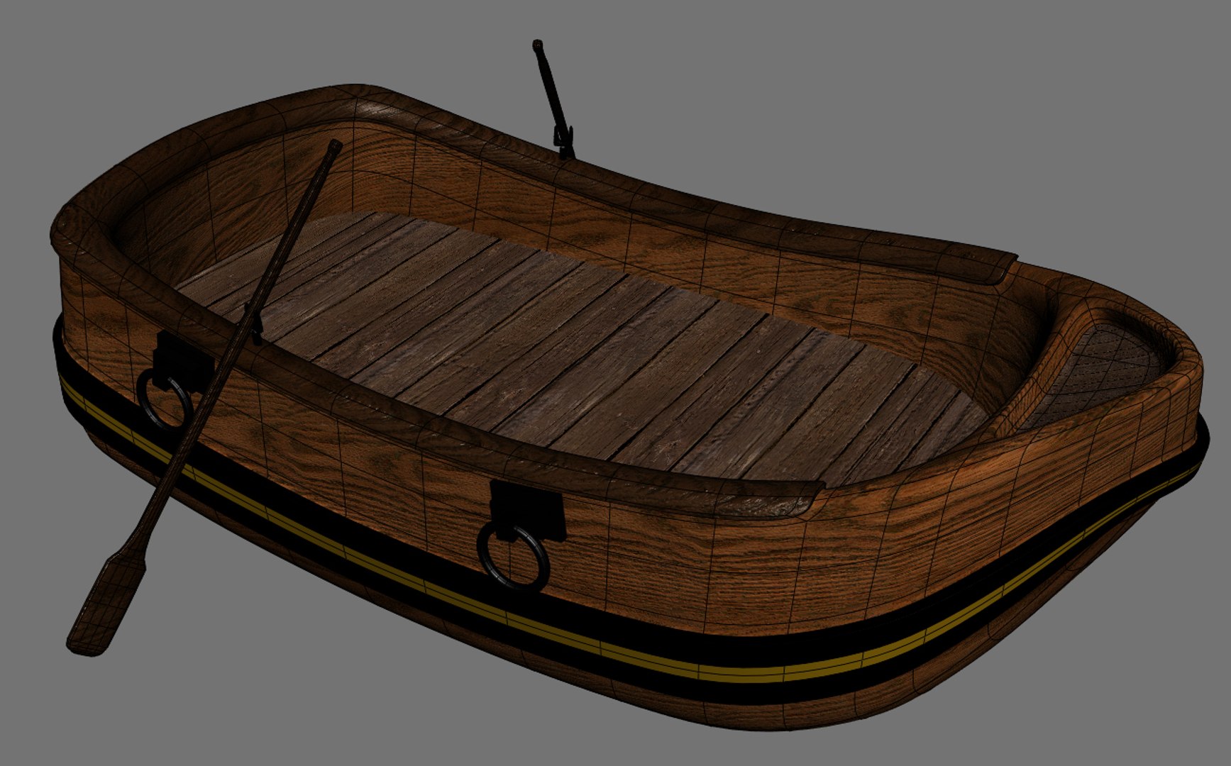 Boat Canoe Cartoon Max