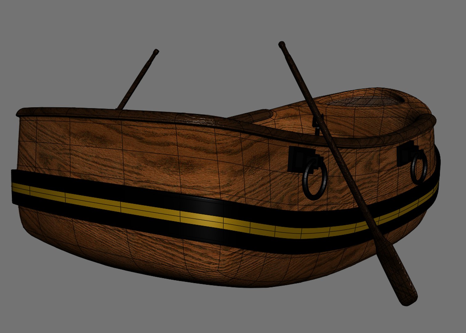 Boat Canoe Cartoon Max