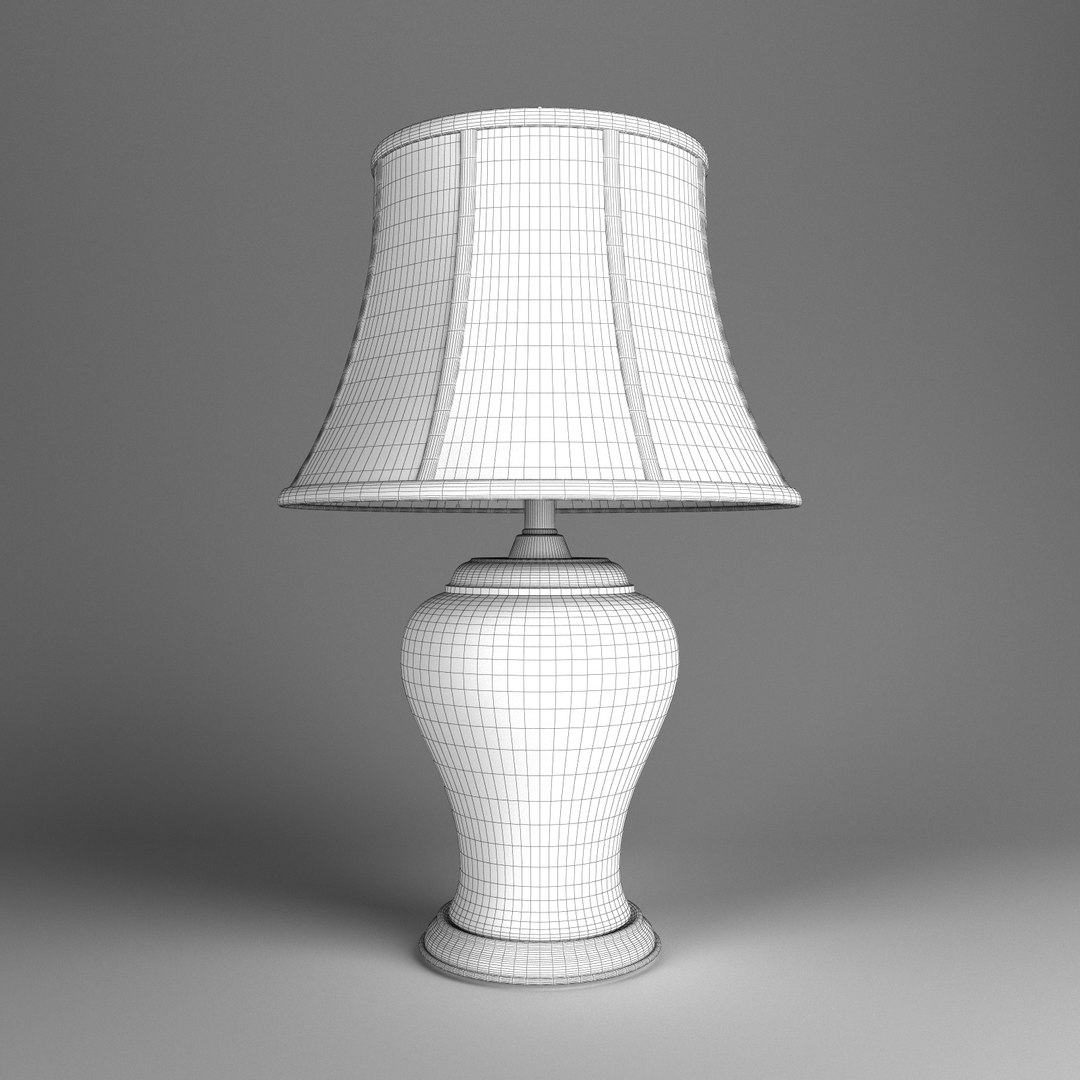 Free 3D Table Lamp Lights V-ray Model - TurboSquid 1522080