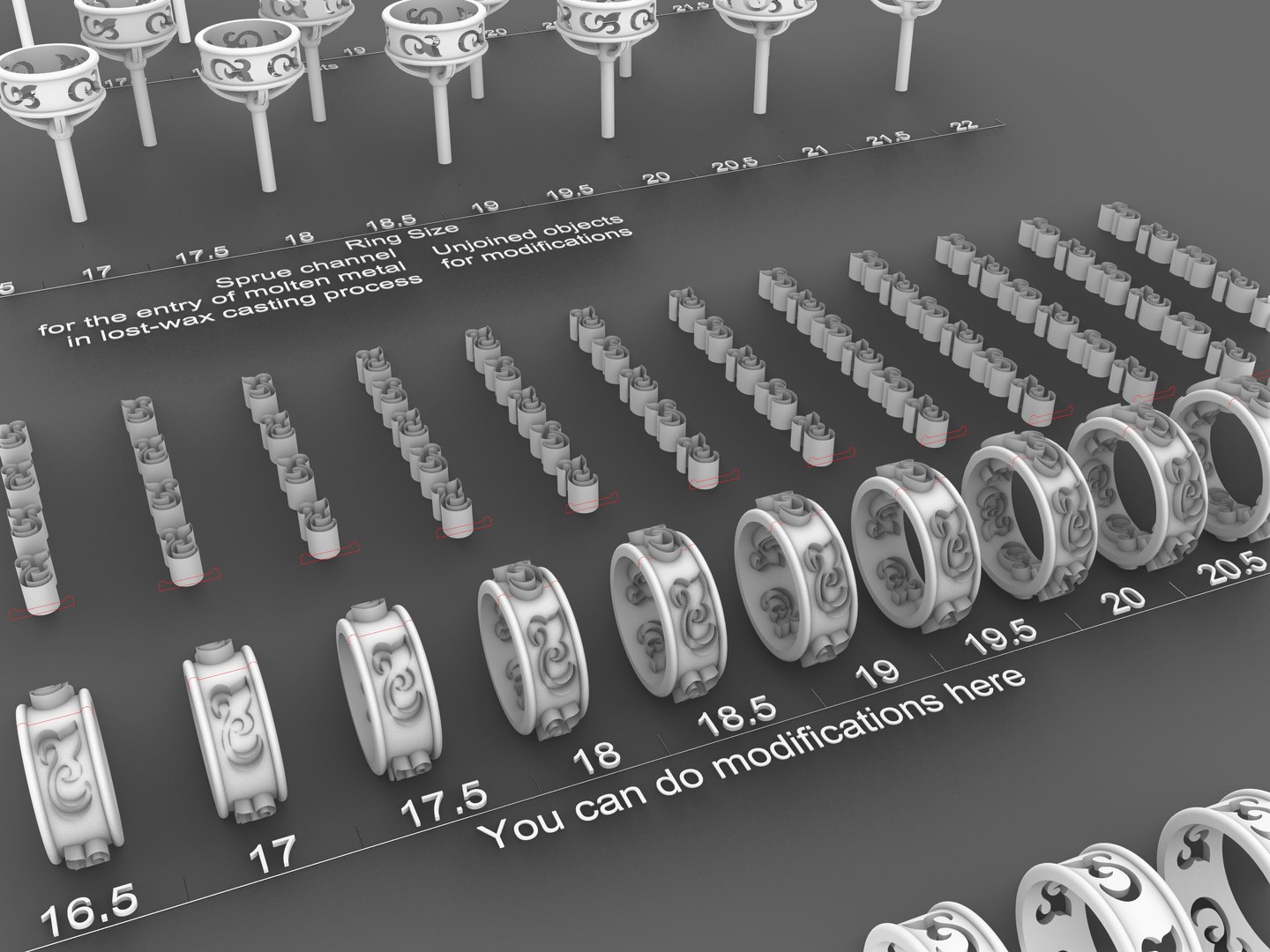 Printing Ring 3D Model - TurboSquid 1505180