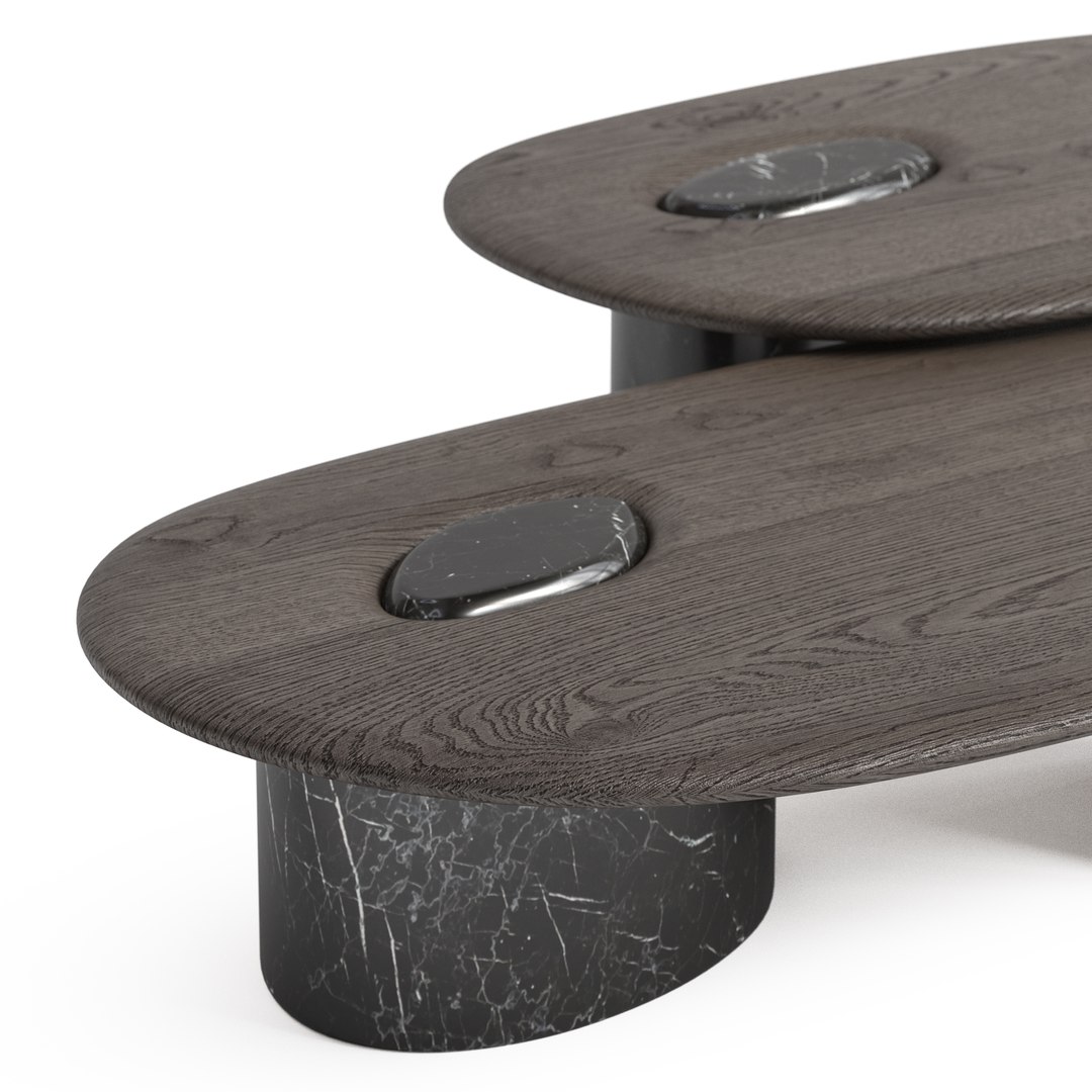 Enne Rita Coffee Tables 3D Model - TurboSquid 2173264