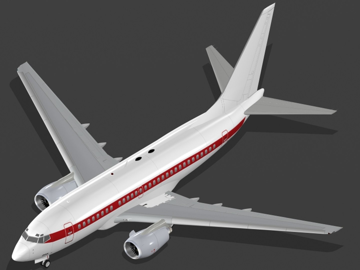 Boeing 737-600 janet airlines 3D model - TurboSquid 1342523