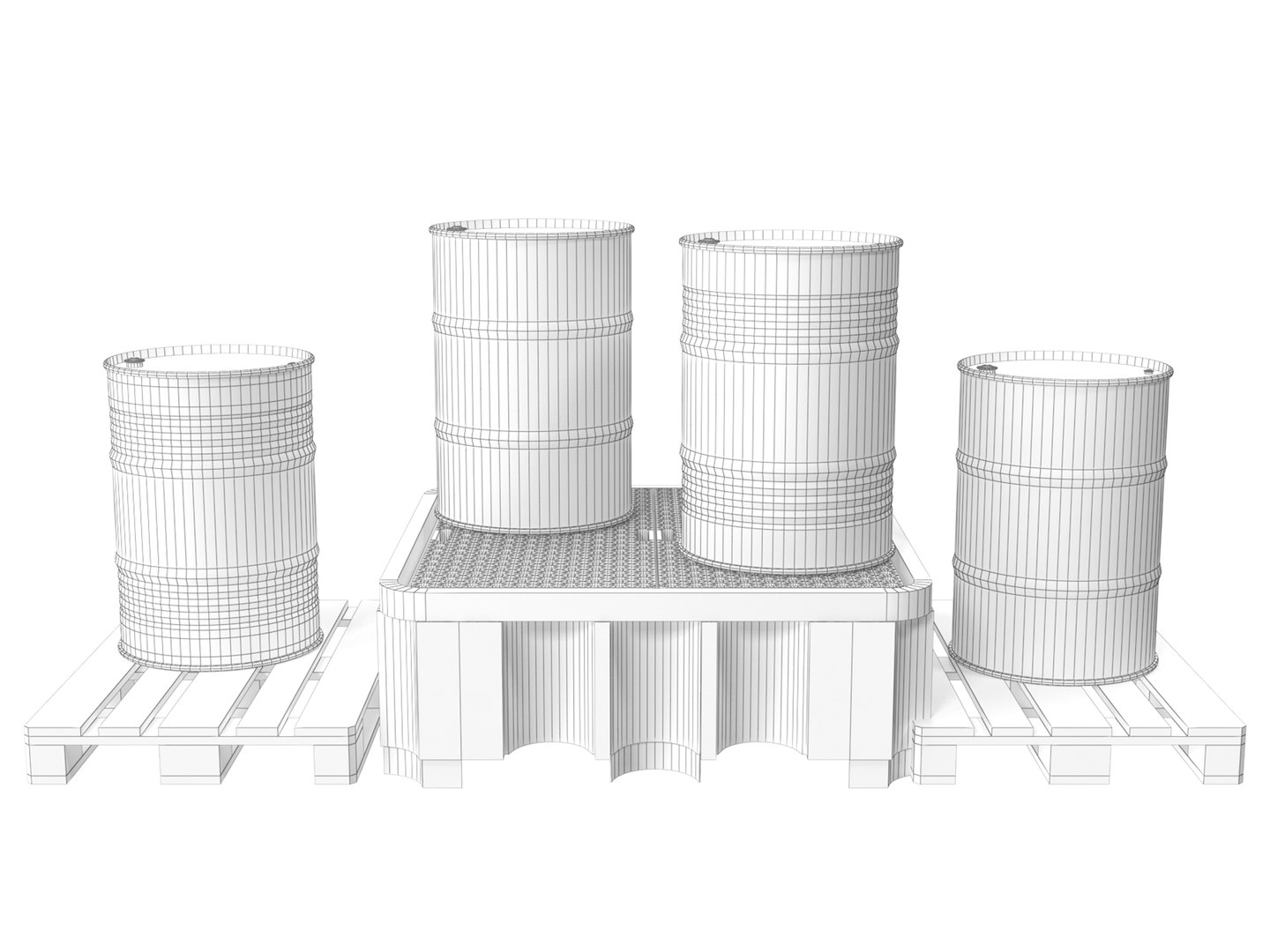 3D Castrol Eni Exonmobil Petrochina - TurboSquid 1812702