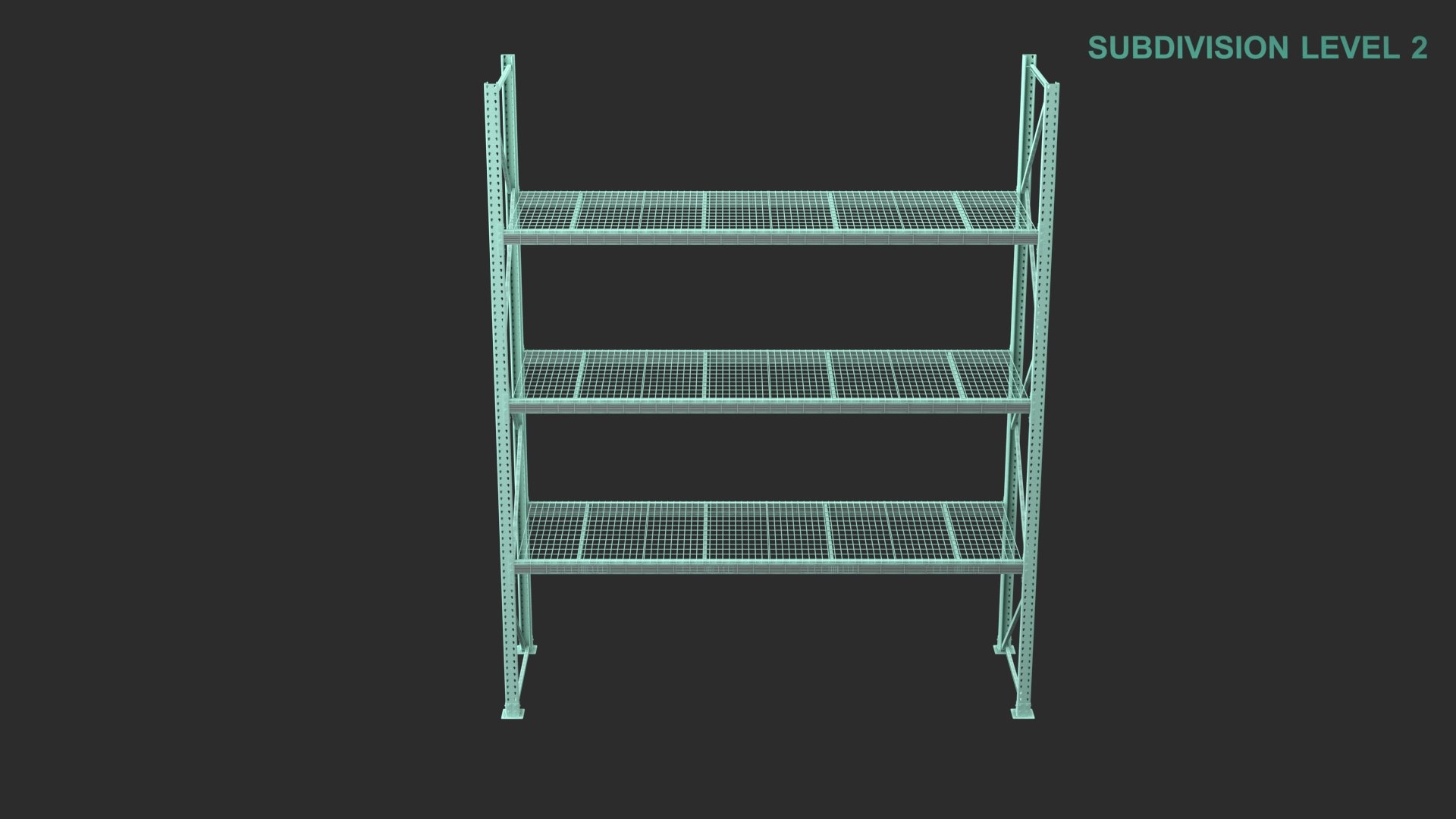 Warehouse Shelf 3D Model - TurboSquid 2088966