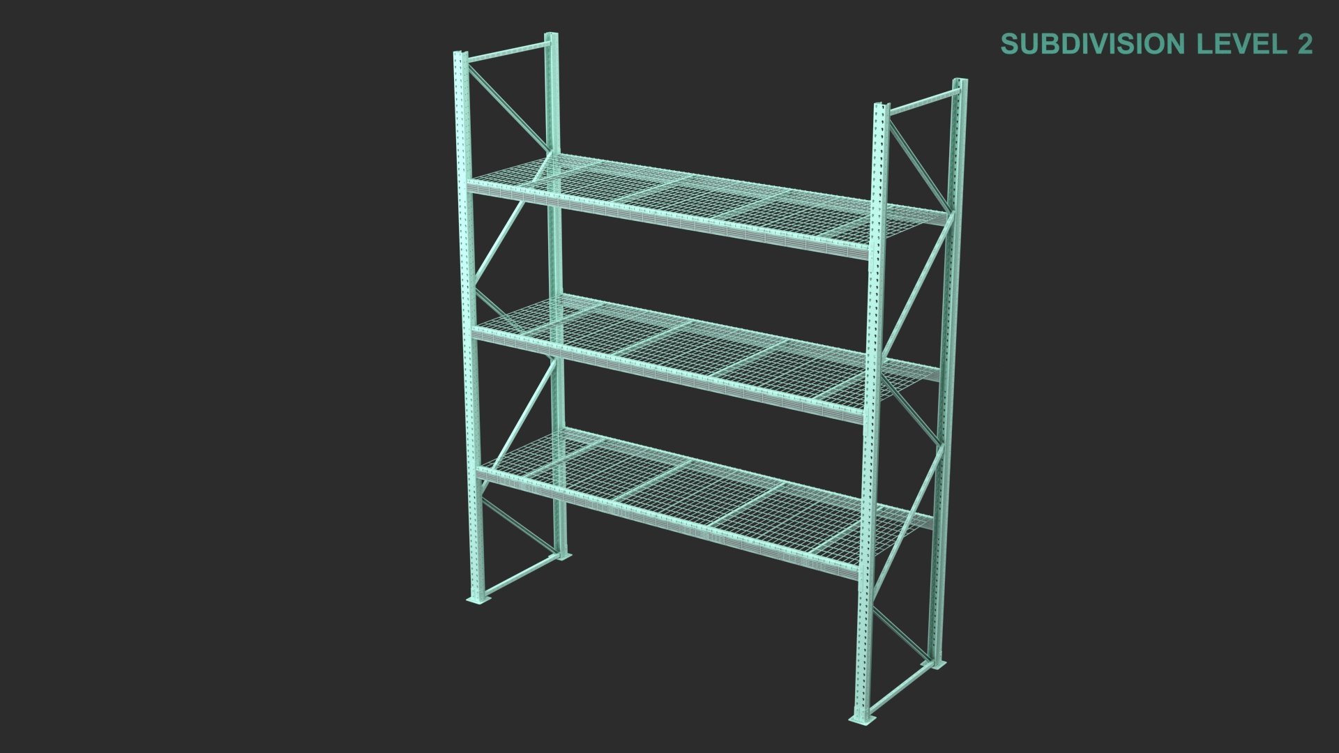 Warehouse Shelf 3D Model - TurboSquid 2088966