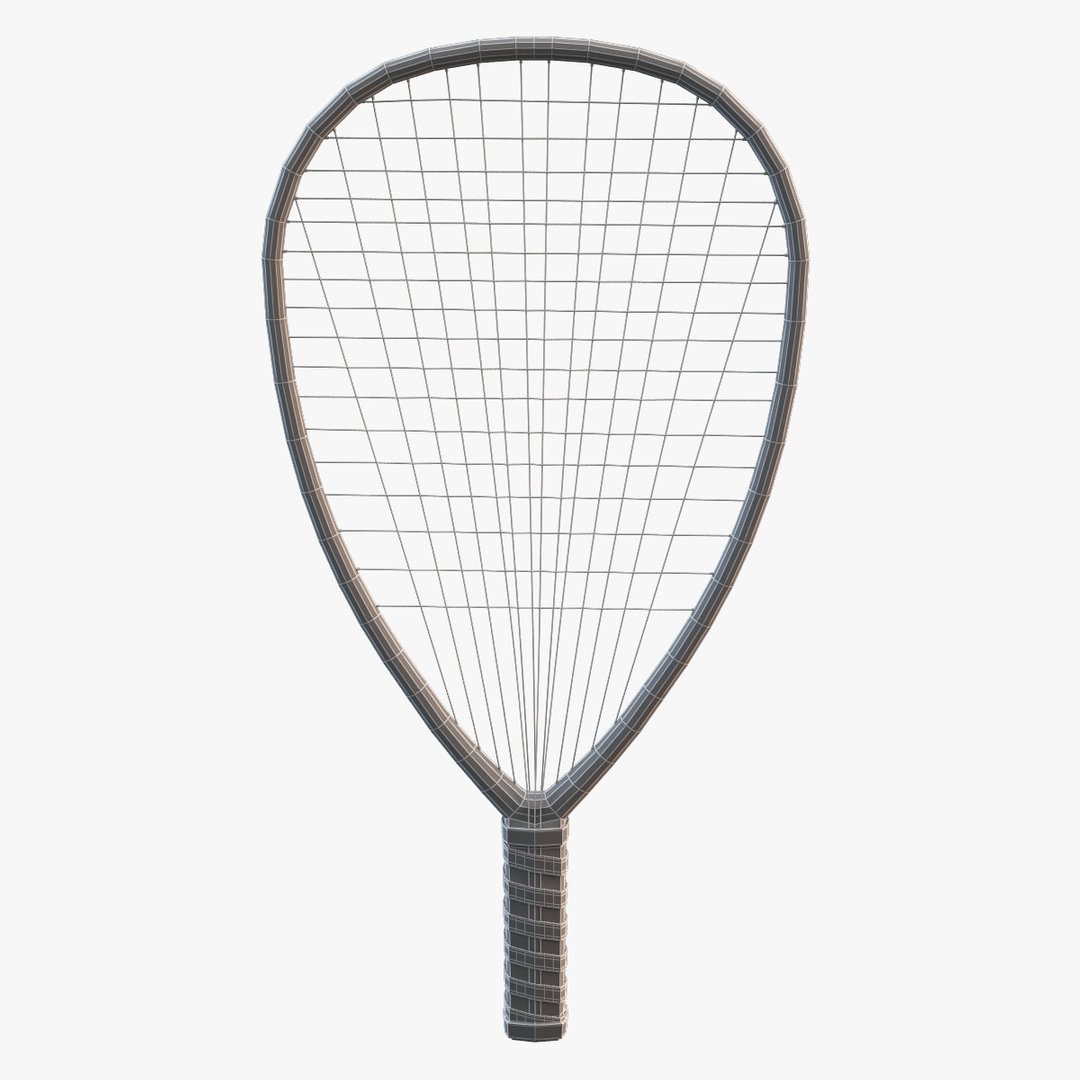 3d Racquetball Racquet Model