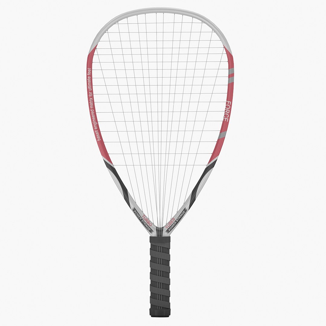3d Racquetball Racquet Model